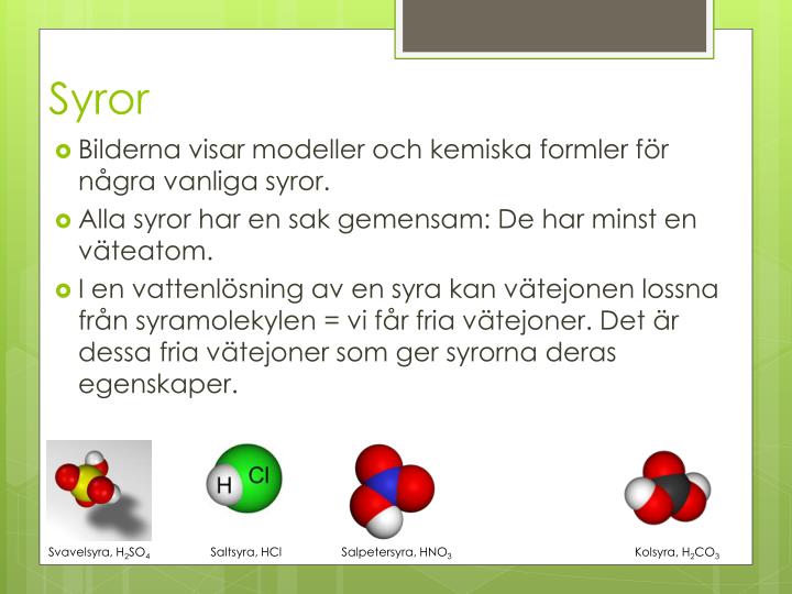 PPT - Joner Syror och baser 2 Salter PowerPoint Presentation - ID:6171625