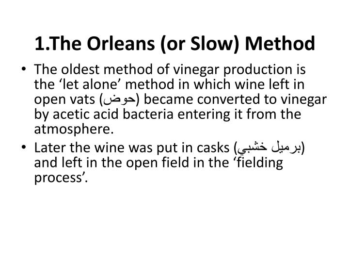 PPT - 14. Production of vinegar PowerPoint Presentation - ID:6173230