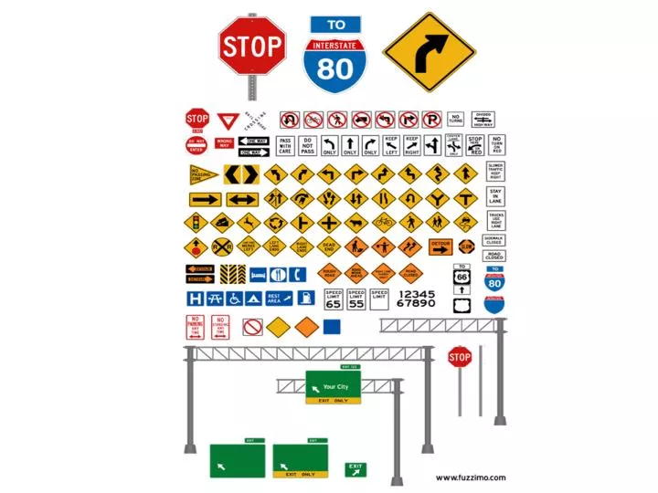 PPT - Three Types of Road Signs PowerPoint Presentation, free download ...