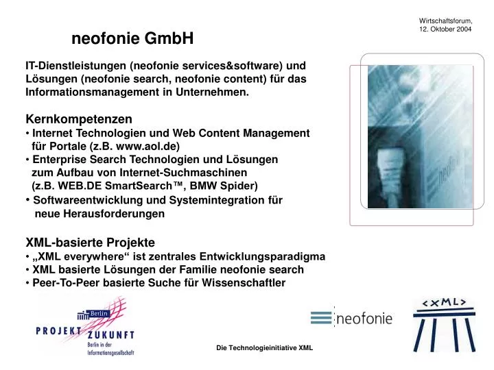 PPT - neofonie GmbH PowerPoint Presentation, free download - ID:6175064