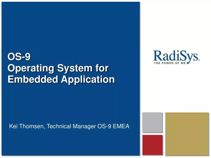 PPT - OS-9 Operating System for Embedded Application PowerPoint ... PPT - OS-9 Operating System for Embedded Application PowerPoint ...