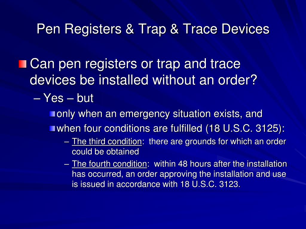 PPT - Intercepting Communications: Title III Applied to On-Line Conduct ...