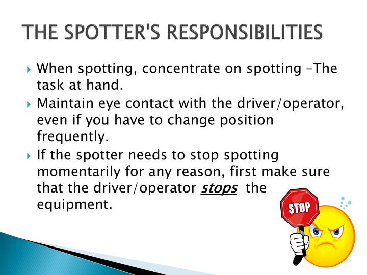 PPT - SPOTTERS TRAINING PowerPoint Presentation - ID:6177007