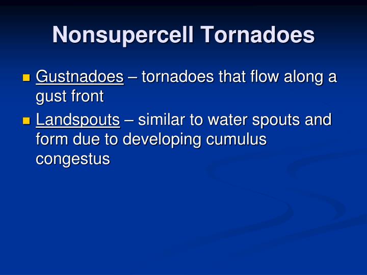 PPT - Chapter 10: Thunderstorms and Tornadoes PowerPoint Presentation ...