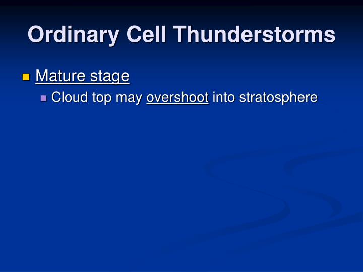 PPT - Chapter 10: Thunderstorms and Tornadoes PowerPoint Presentation ...