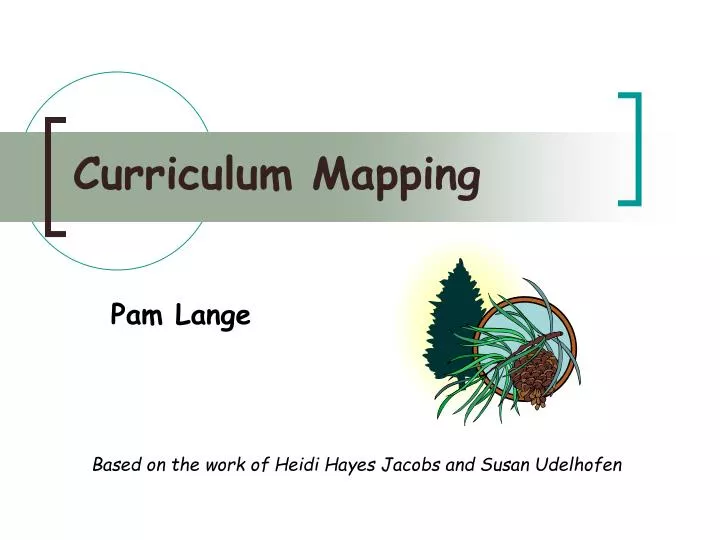 PPT - Curriculum Mapping PowerPoint Presentation, free download - ID ...