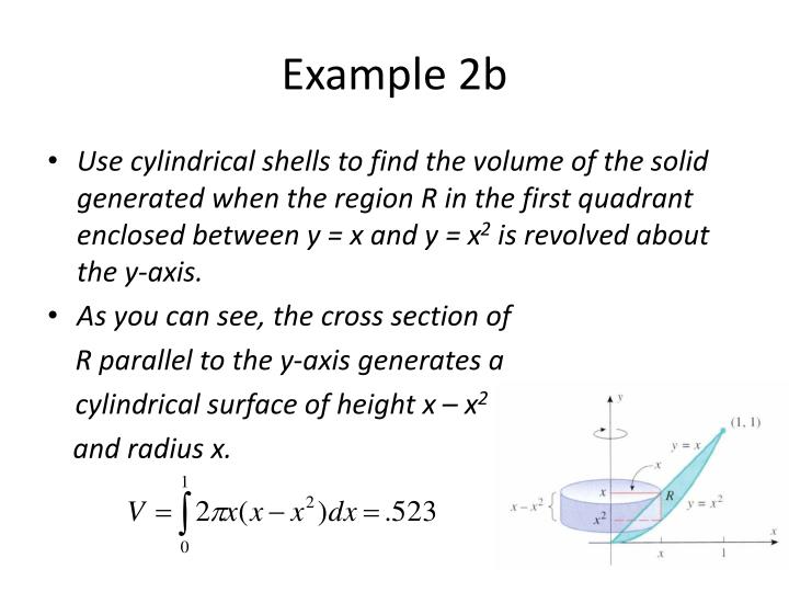 PPT - Volumes By Cylindrical Shells PowerPoint Presentation - ID:6181592