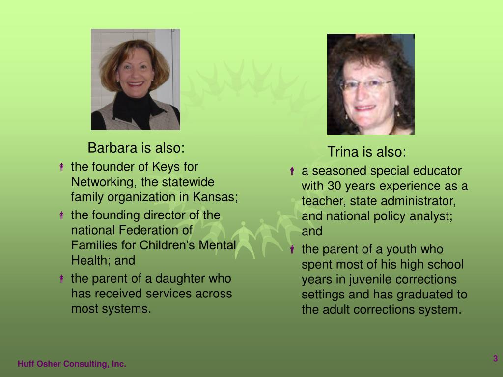 PPT - Webinar for NDTAC Barbara Huff Trina W. Osher PowerPoint ...