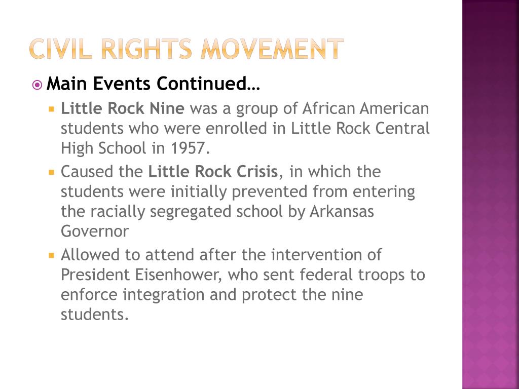 PPT - American Civil rights movements PowerPoint Presentation, free ...
