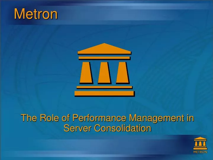 PPT - Metron PowerPoint Presentation, free download - ID:6183786