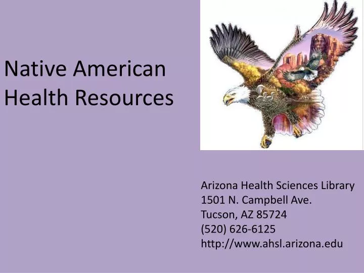 PPT - Native American Health Resources PowerPoint Presentation, free ...