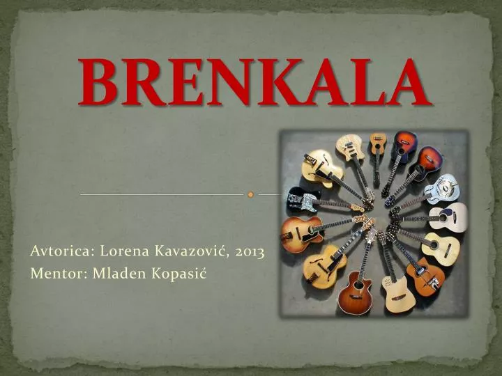 PPT - BRENKALA PowerPoint Presentation, free download - ID:6185237