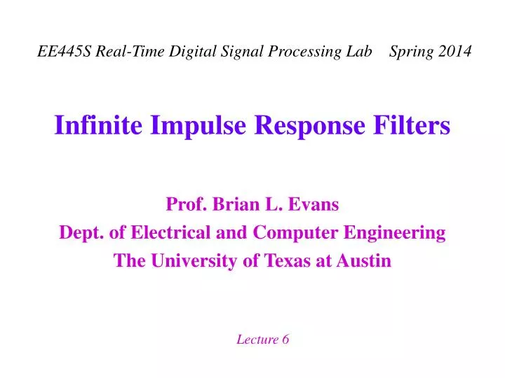 PPT - Infinite Impulse Response Filters PowerPoint Presentation, free ... PPT - Infinite Impulse Response Filters PowerPoint Presentation, free ...