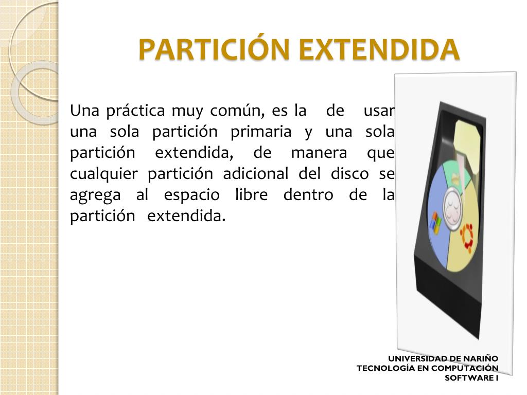 PPT - PARTICIÓN DE DISCOS - HERRAMIENTAS PowerPoint Presentation, free ...