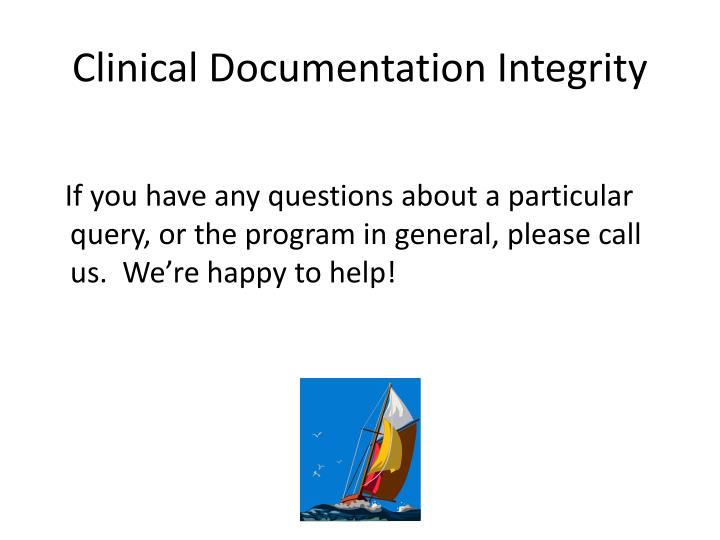 PPT - Clinical Documentation Improvement PowerPoint Presentation - ID ...