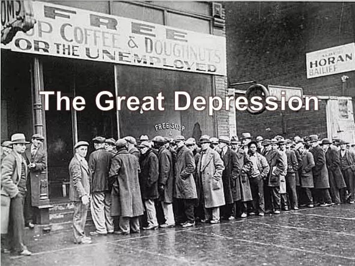 PPT - Great Depression PowerPoint Presentation, free download - ID:6187837