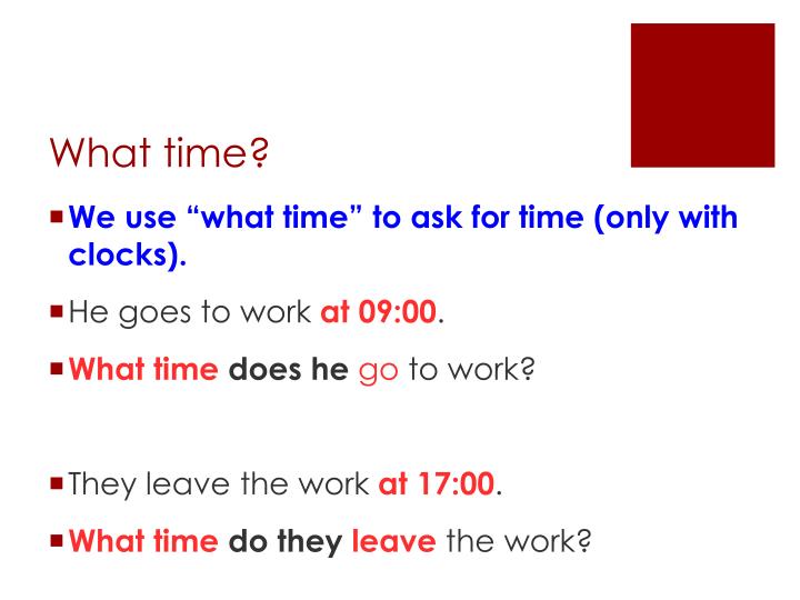 PPT - Present Tense With WH- Questions PowerPoint Presentation - ID:6188365