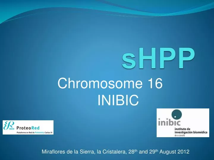 PPT - sHPP PowerPoint Presentation, free download - ID:6188728