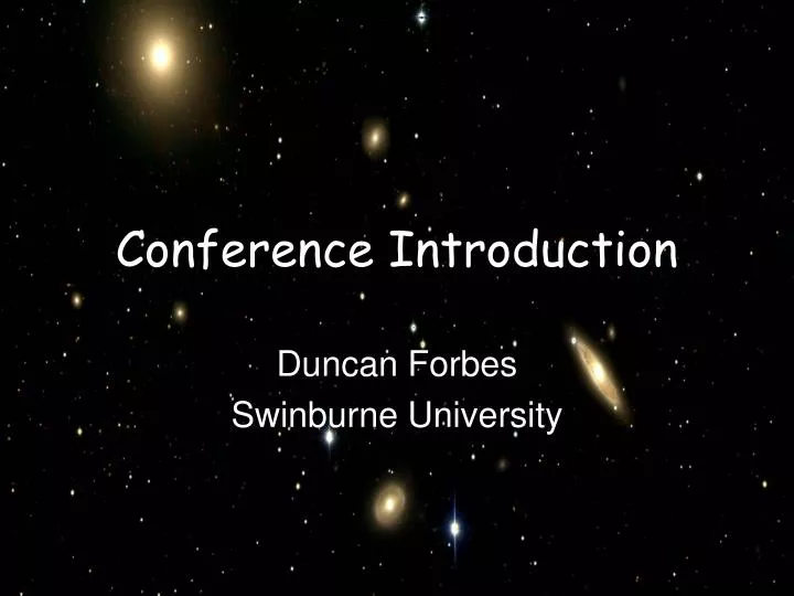 PPT - Conference Introduction PowerPoint Presentation, free download ...