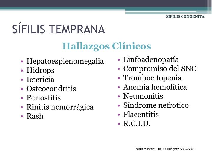 PPT - SIFILIS CONGENITA PowerPoint Presentation - ID:6190309