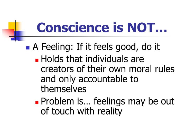 PPT - Chapter 5: Conscience Formation PowerPoint Presentation - ID:6190364