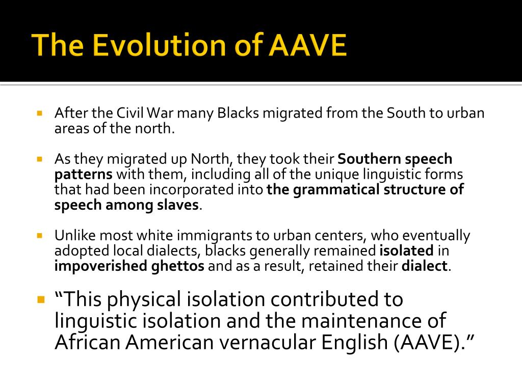 PPT - Teacher Professional Development on AAVE Kimberlyn Peal Genius ...