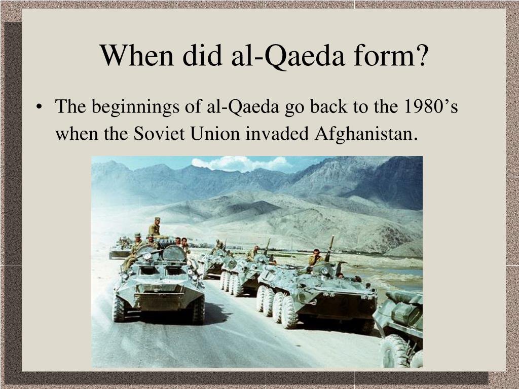 PPT - History of al-Qaeda and Terrorism against the USA PowerPoint ...