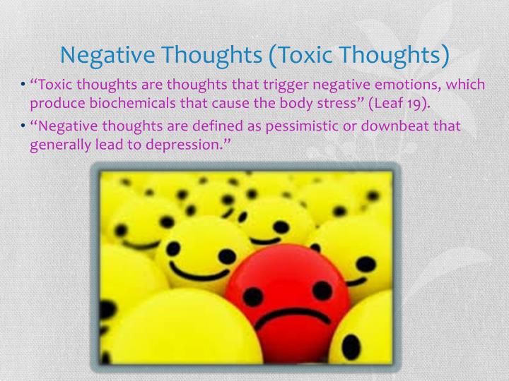 PPT - Negative Thoughts PowerPoint Presentation - ID:6191846