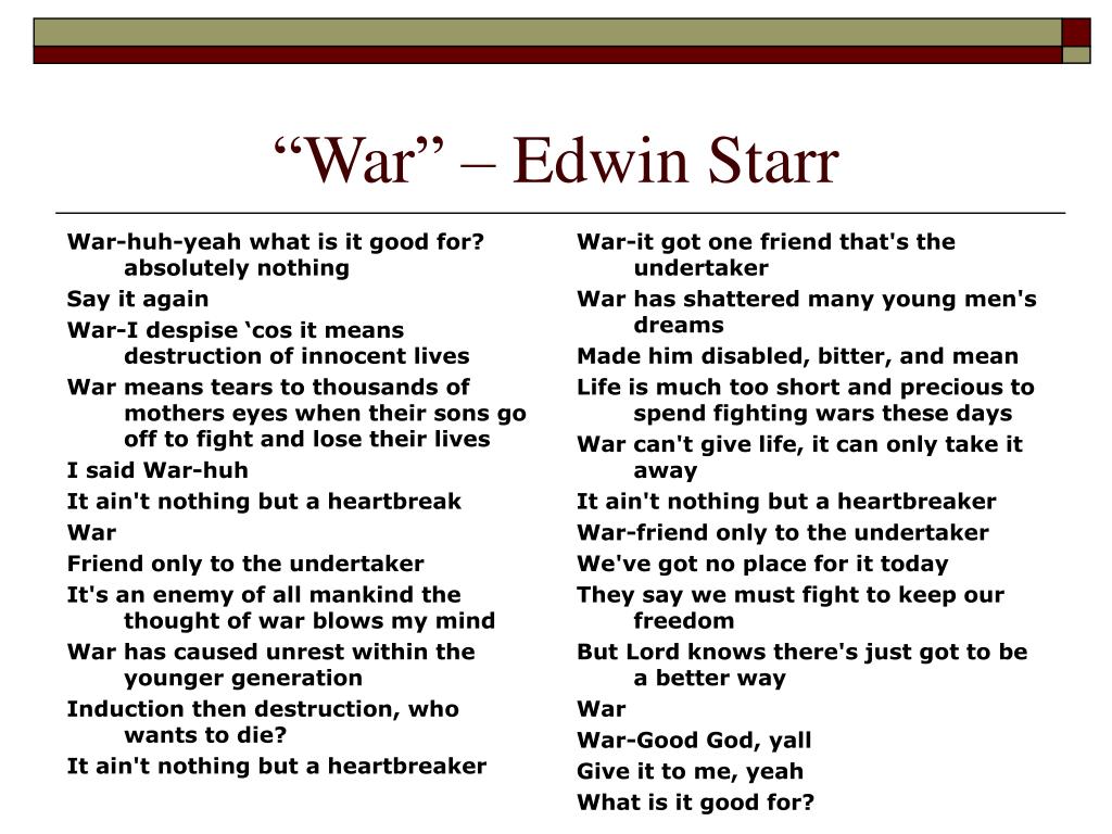 PPT - Vietnam War Protest Music PowerPoint Presentation, free download ...