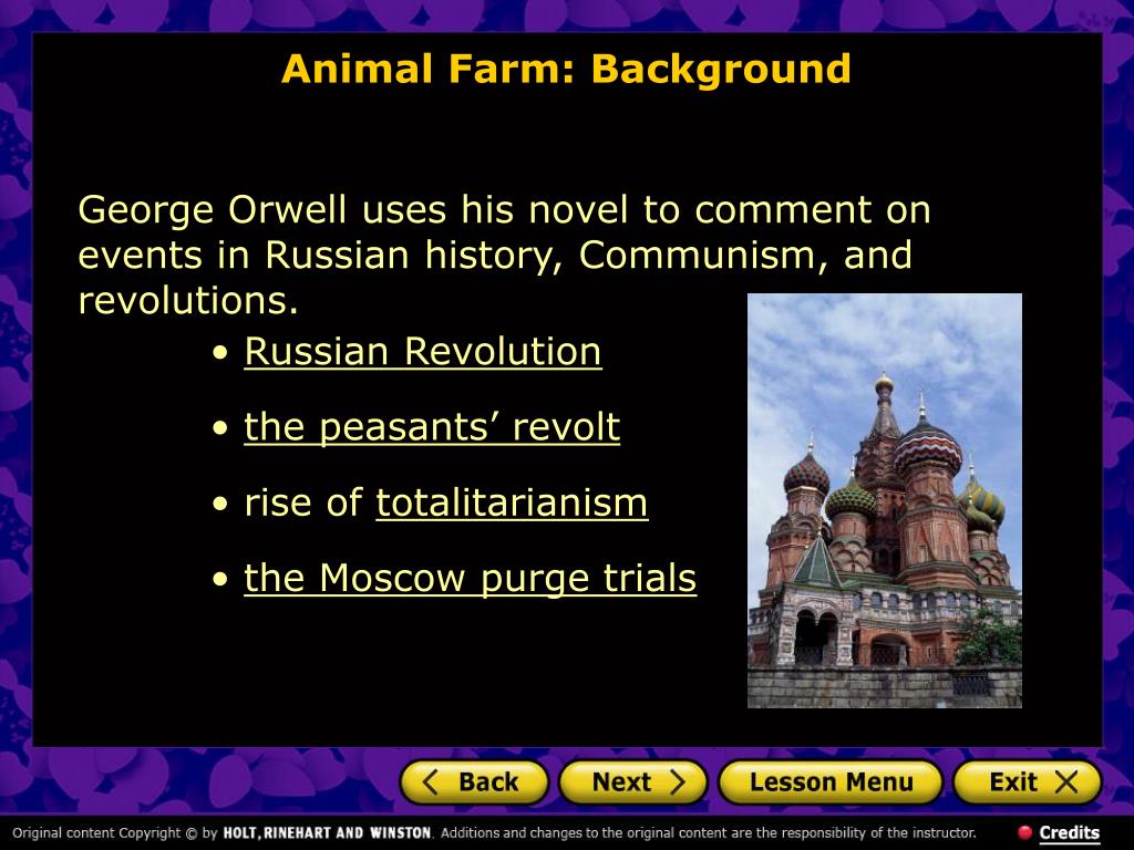 PPT - Animal Farm George Orwell PowerPoint Presentation, free download ...
