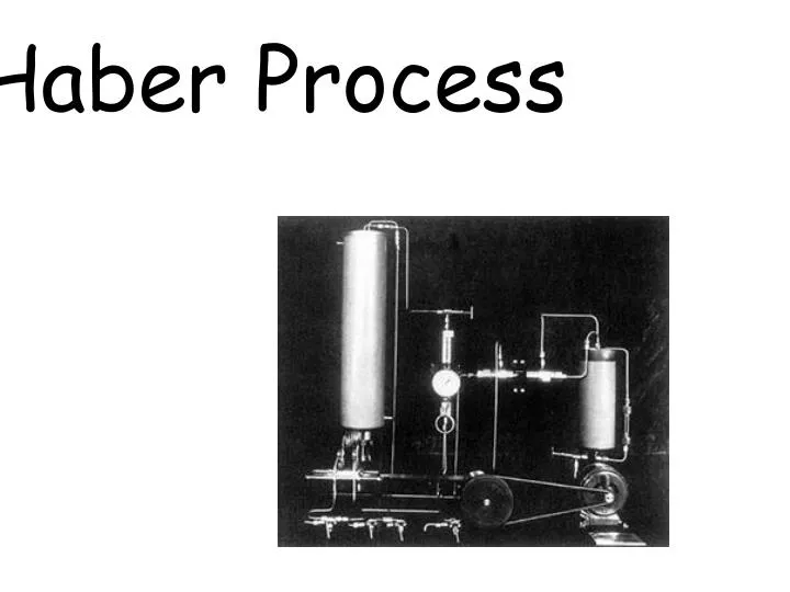 PPT - Haber Process PowerPoint Presentation, free download - ID:6194303