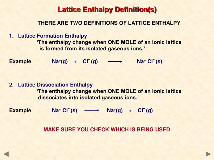 PPT - Born-Haber cycles PowerPoint Presentation - ID:6194391