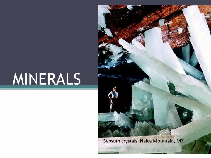 PPT - MINERALS PowerPoint Presentation, free download - ID:6194827