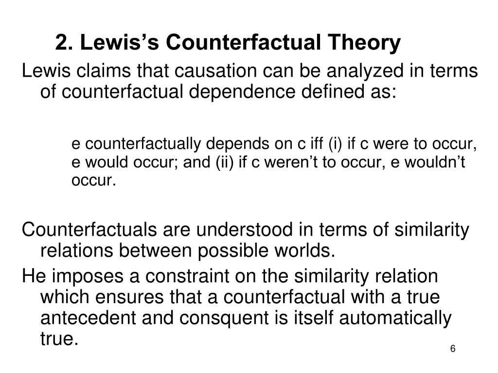 PPT - The Role of Counterfactual Reasoning in Causal Judgements ... PPT - The Role of Counterfactual Reasoning in Causal Judgements ...
