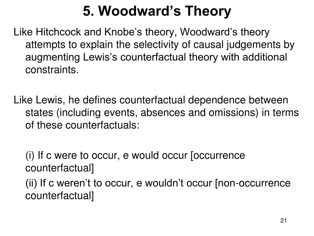 PPT - The Role of Counterfactual Reasoning in Causal Judgements ... PPT - The Role of Counterfactual Reasoning in Causal Judgements ...