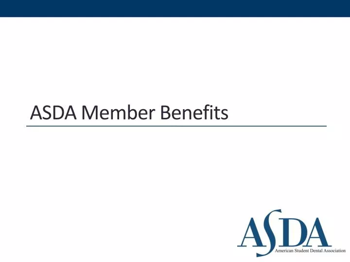 PPT - ASDA Member Benefits PowerPoint Presentation, free download - ID ...