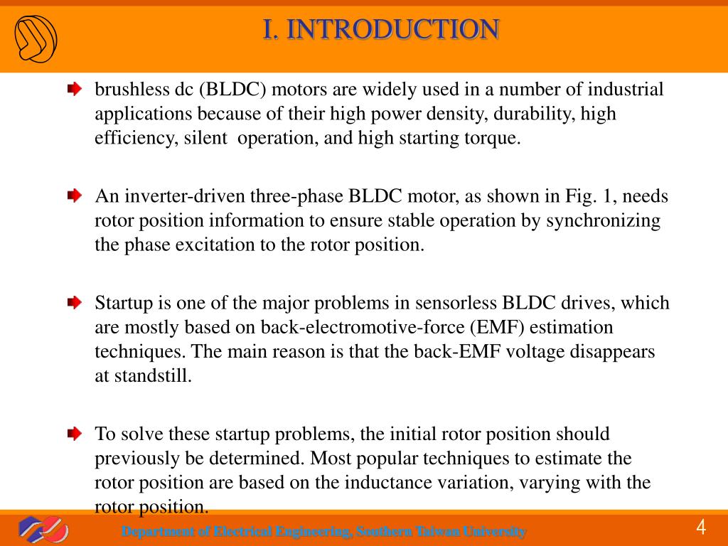 PPT - Initial Rotor Position Estimation for Sensorless Brushless DC ... PPT - Initial Rotor Position Estimation for Sensorless Brushless DC ...