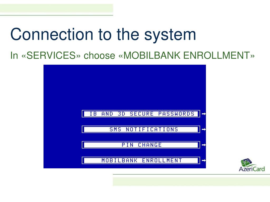 PPT - MobilBank PowerPoint Presentation, free download - ID:6196876