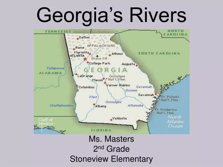 PPT - Georgia’s Rivers PowerPoint Presentation, free download - ID:6197083