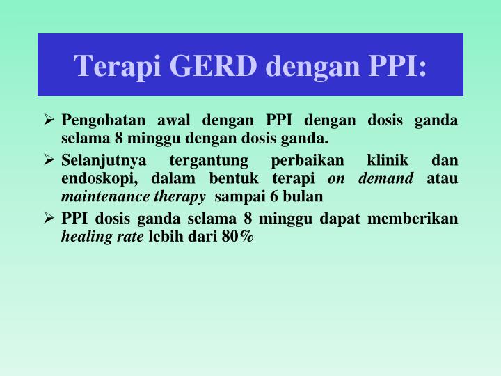 PPT - Gastroesophageal R eflux D isease ( GERD) Dr. SAPTINO MIRO , SpPD PowerPoint Presentation ...