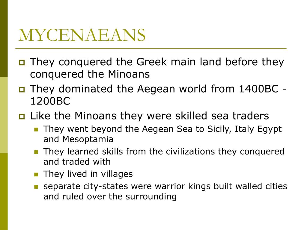 PPT - EARLY PEOPLE OF THE AEGEAN PowerPoint Presentation, free download ...