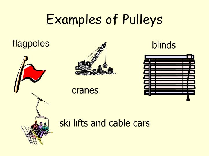 Pulley Machine Examples