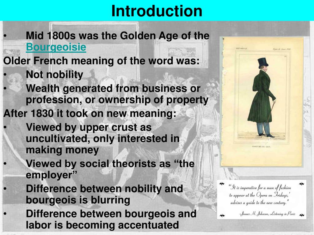 PPT - Triumph of the West European Bourgeoisie PowerPoint Presentation ...