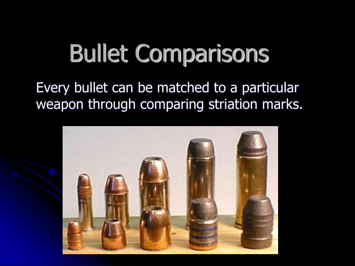 PPT - Forensic Ballistics PowerPoint Presentation - ID:6199188