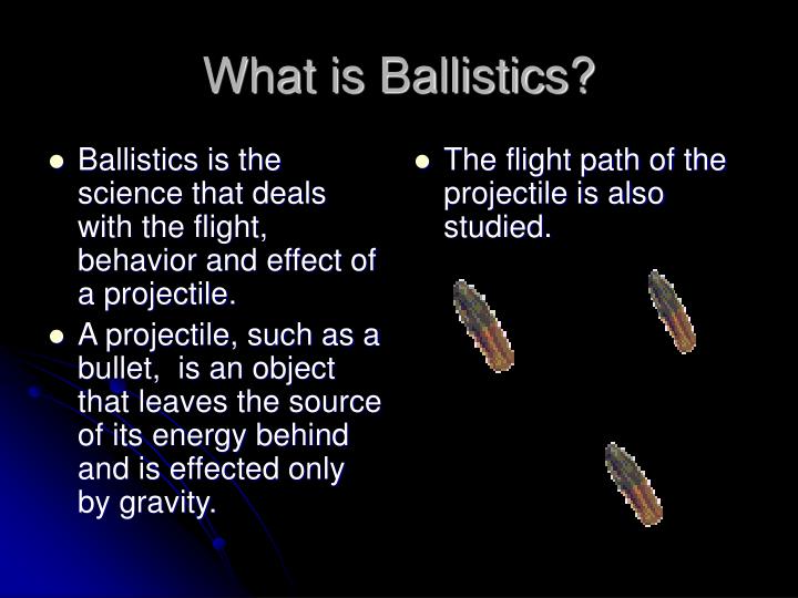 PPT - Forensic Ballistics PowerPoint Presentation - ID:6199188