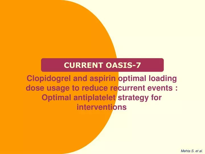 PPT - CURRENT OASIS-7 PowerPoint Presentation, free download - ID:6199608