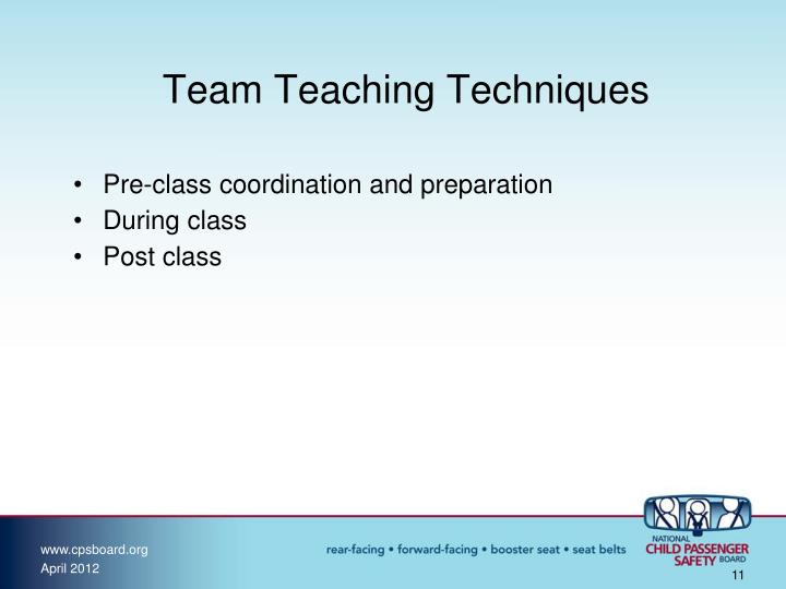 PPT - Principles and Methods of Team Teaching PowerPoint Presentation ...