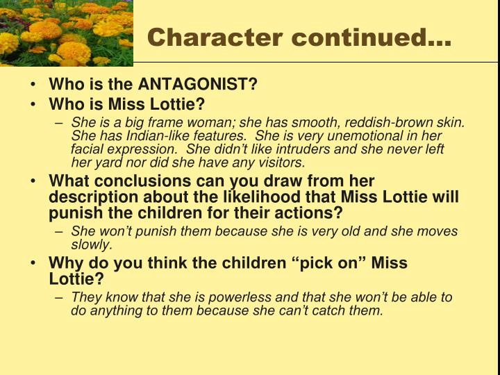 PPT - Understanding “Marigolds” PowerPoint Presentation - ID:6201357