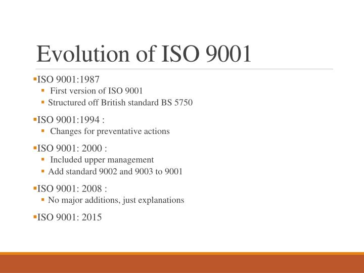 PPT - Quality Management Systems: ISO 9001 PowerPoint Presentation - ID ...