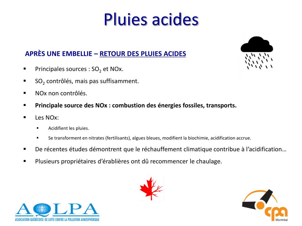 PPT - La pollution atmosphérique et Le diagnostic des systèmes ...
